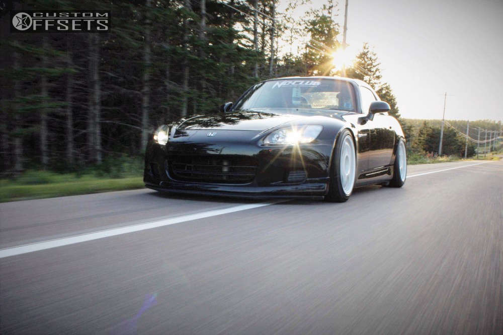 2000 Honda S2000 with 17x8.5 30 SSR Type C and 215/45R17 Primewell ...