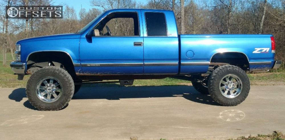 1997 Chevrolet K1500 with 18x10 -24 Moto Metal Mo962 and 35/12.5R18 ...