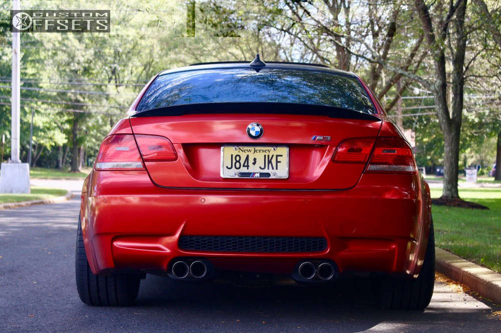 2008 BMW M3 with 19x9.5 22 ESR Rf2 and 255/30R19 Nankang NS-25 and ...