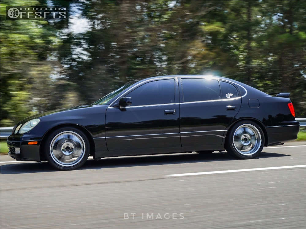 2005 Lexus GS300 with 18x7.5 43 SSR Vienna Schnitt and 235/40R18 Kenda ...
