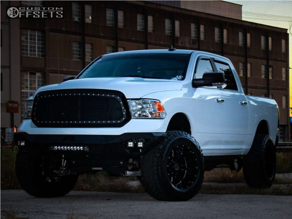 2017 Ram 1500 Wheel Offset Super Aggressive 3"-5" Suspension Lift 6 ...