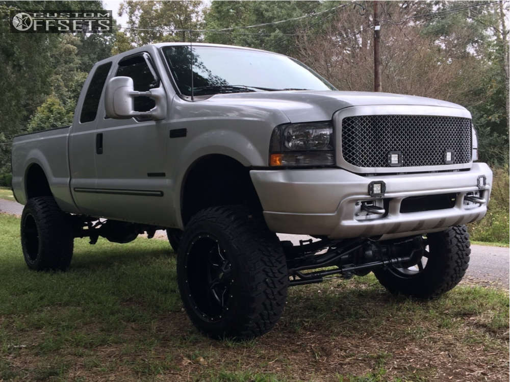 2000 Ford F-250 Super Duty with 20x12 -44 Moto Metal Mo970 and 35/12 ...