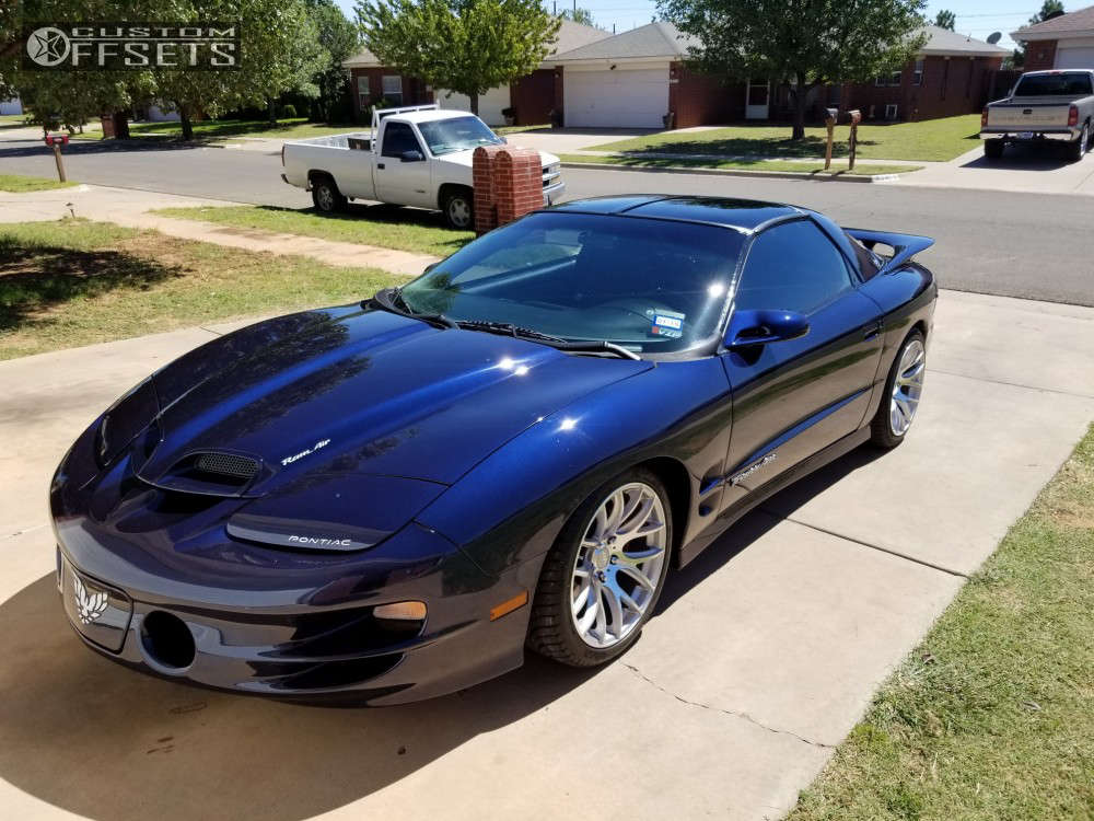 2001 Pontiac Firebird with 18x8.5 35 Miro Type 111 and 275/35R18 ...