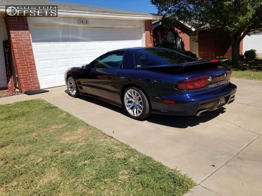 2001 Pontiac Firebird with 18x8.5 35 Miro Type 111 and 275/35R18 ...