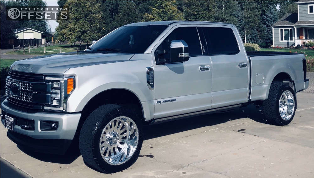 2017 Ford F-350 Super Duty with 22x12 -40 American Force Octane Ss and ...