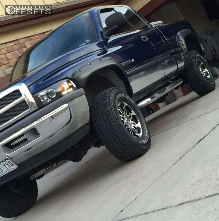 2001 Dodge Ram 1500 with 16x8 0 Vision Warrior and 285/75R16 Cooper ...