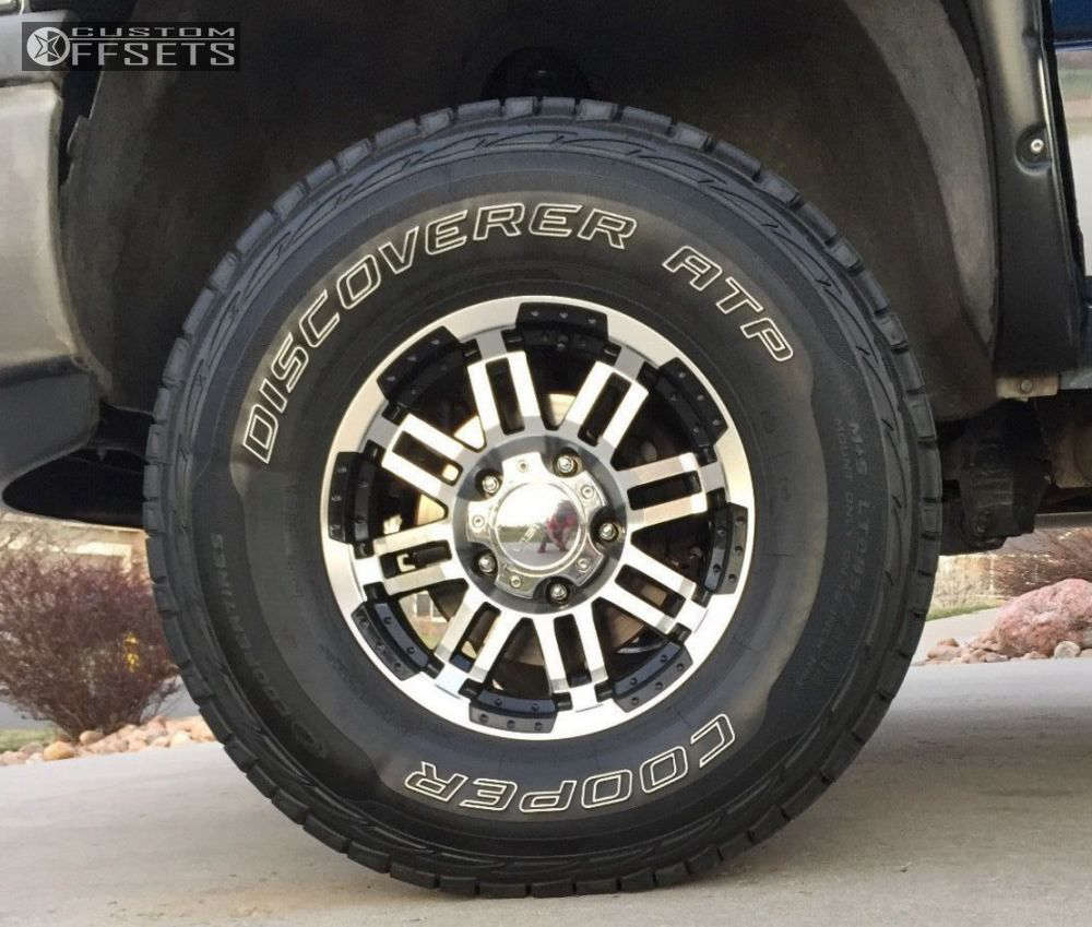 2001 Dodge Ram 1500 with 16x8 0 Vision Warrior and 285/75R16 Cooper ...
