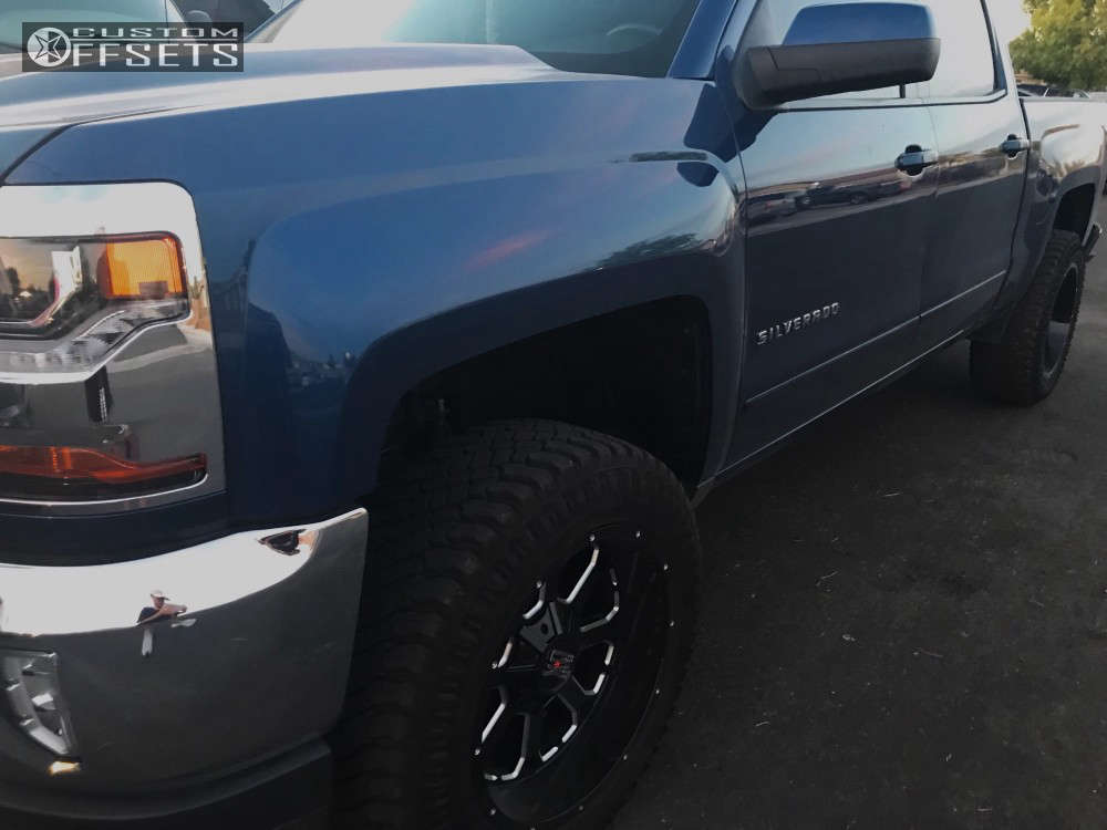 2016 Chevrolet Silverado 1500 with 20x10 -24 XD Buck and 33/12.5R20 ...