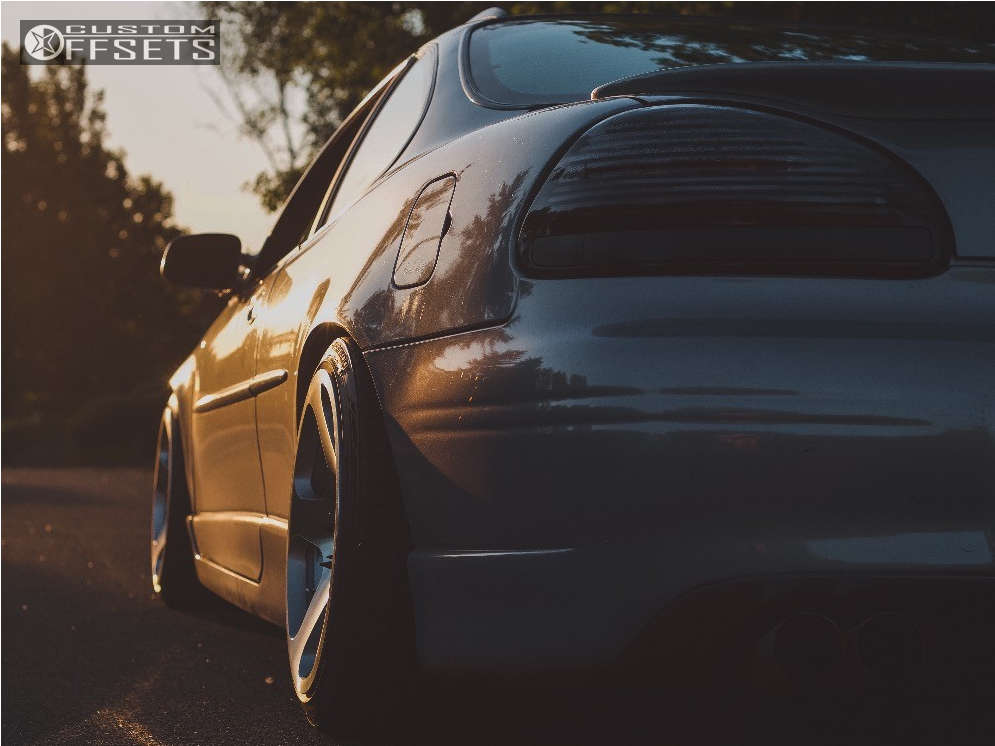 2000 Pontiac Grand Prix with 18x9.5 25 Rotiform Nue and 245/40R18 ...