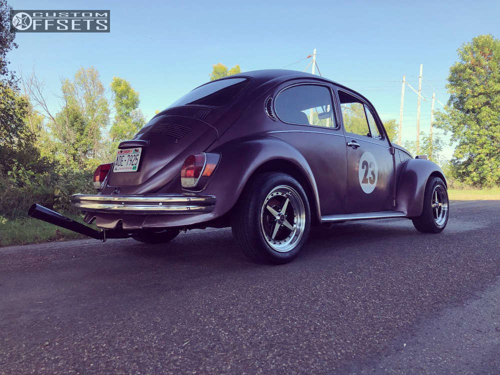 1972 Volkswagen Beetle with 15x7 35 Rota Zero Plus and 195/55R15 Kumho ...