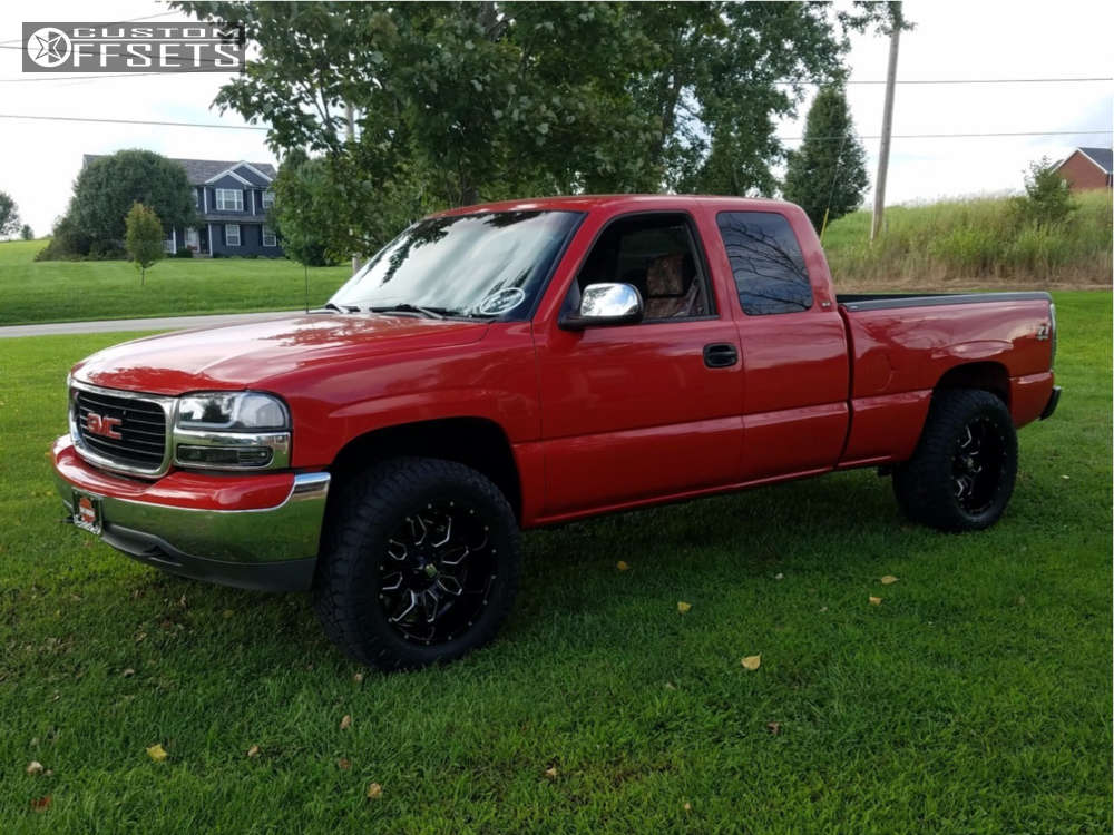 1999 GMC Sierra 1500 Classic with 20x10 -24 Havok H109 and 305/55R20 ...