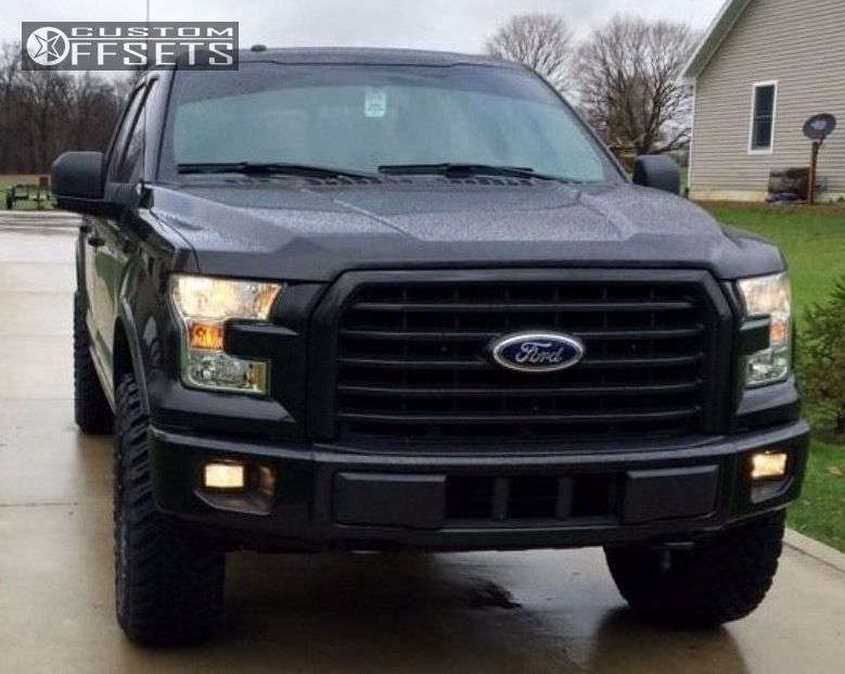 2015 Ford F-150 with 22x9.5 20 Fuel Hostage and 35/12.5R22 Atturo Trail ...