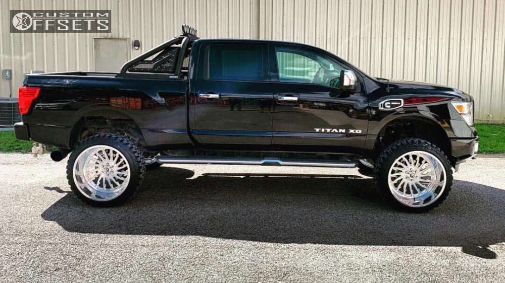 2017 Nissan Titan XD with 26x14 -76 Fuel Forged Ff30 and 37/13.5R26 ...