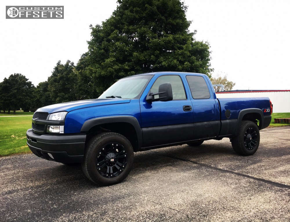 2003 Chevrolet Silverado 1500 with 20x9 18 Xd Xd778 and 275/60R20 ...