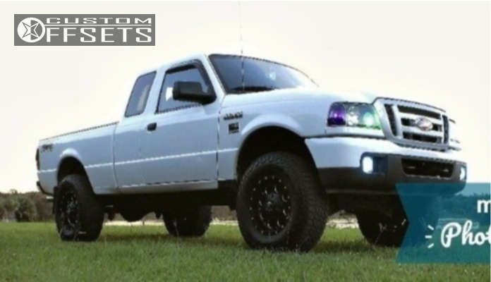 2007 Ford Ranger with 16x8 1 Fuel Revolver and 265/75R16 Falken ...