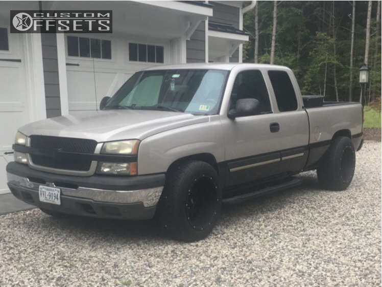 2005 Chevrolet Silverado 1500 with 20x12 -51 Vision Rocker and 305 ...