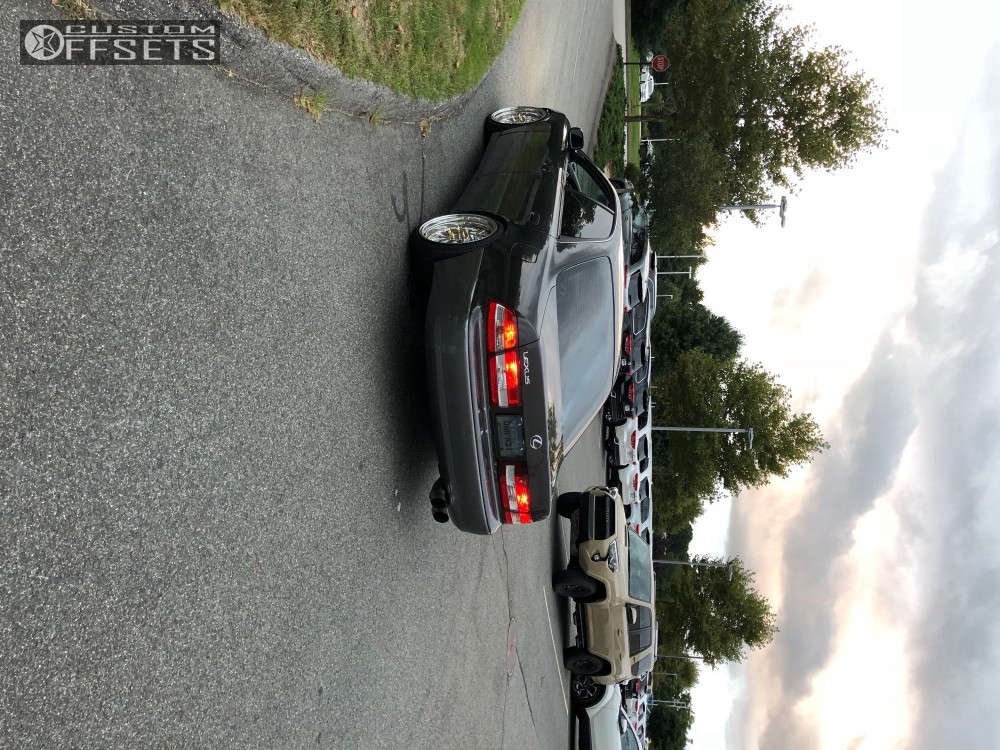 2000 Lexus ES300 with 18x9.5 30 Aodhan Ds03 and 225/35R18 Bridgestone ...