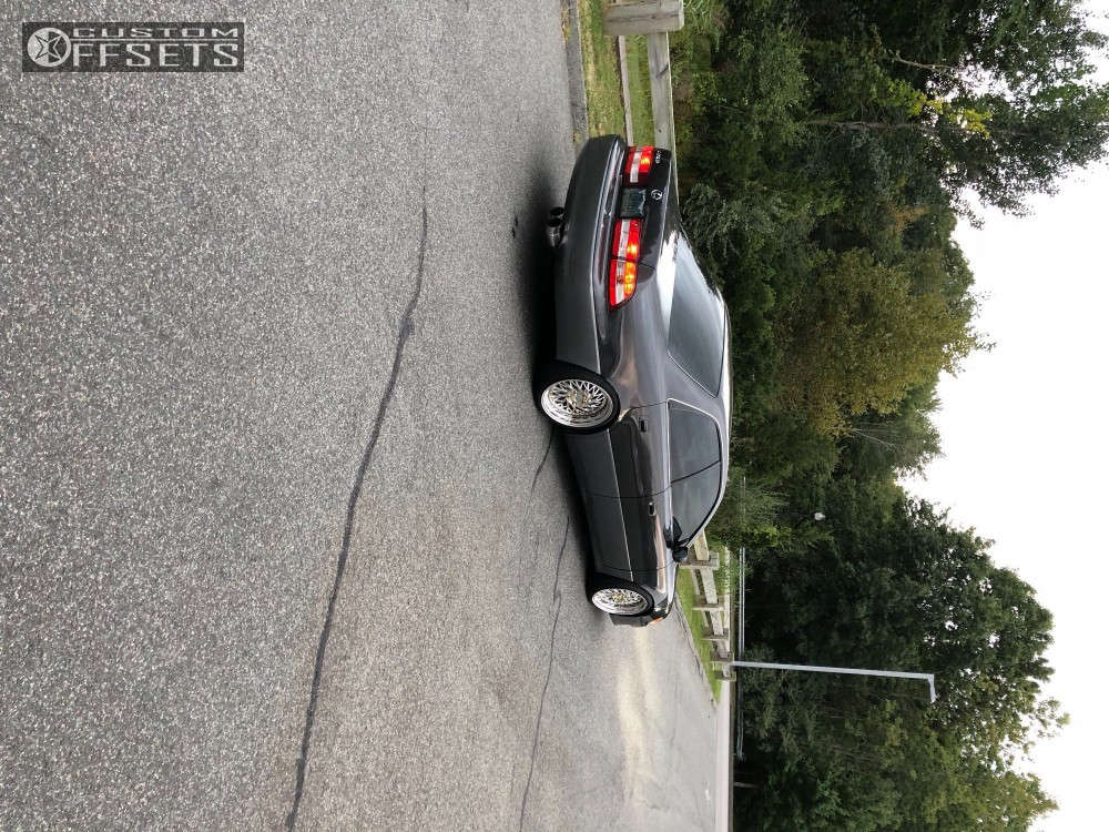 2000 Lexus ES300 with 18x9.5 30 Aodhan Ds03 and 225/35R18 Bridgestone ...