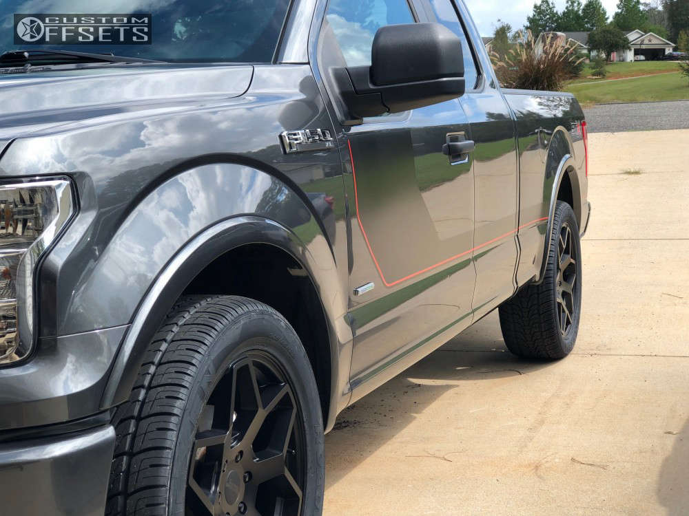 2017 Ford F-150 with 22x9 30 American Racing Ar916 and 305/45R22 Nexen ...