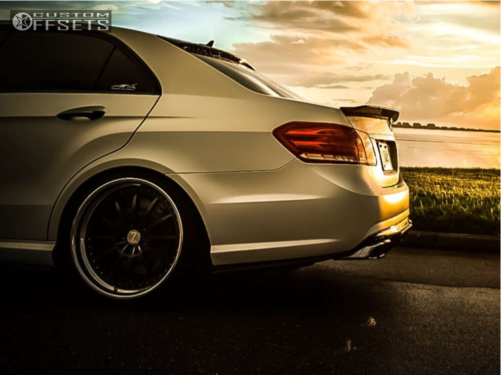 2010 Mercedes-Benz E63 AMG with 20x9.5 29 Heritage Hokkaido and 265 ...
