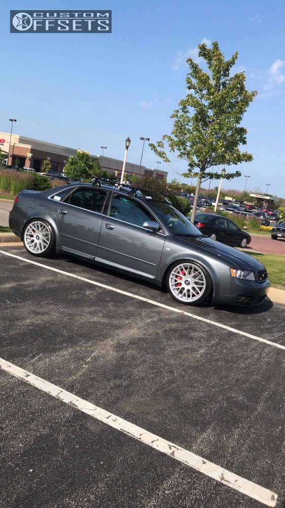 2005 Audi S4 with 19x8.5 35 Rotiform Rse and 255/30R19 Pirelli P-zero ...