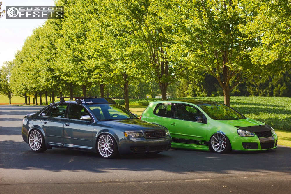 2005 Audi S4 with 19x8.5 35 Rotiform Rse and 255/30R19 Pirelli P-zero ...