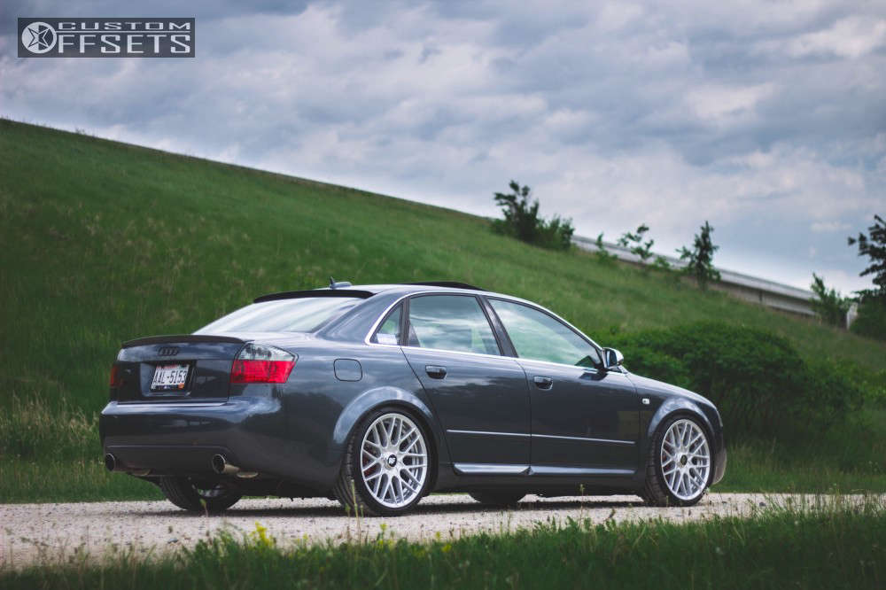 2005 Audi S4 with 19x8.5 35 Rotiform Rse and 255/30R19 Pirelli P-zero ...