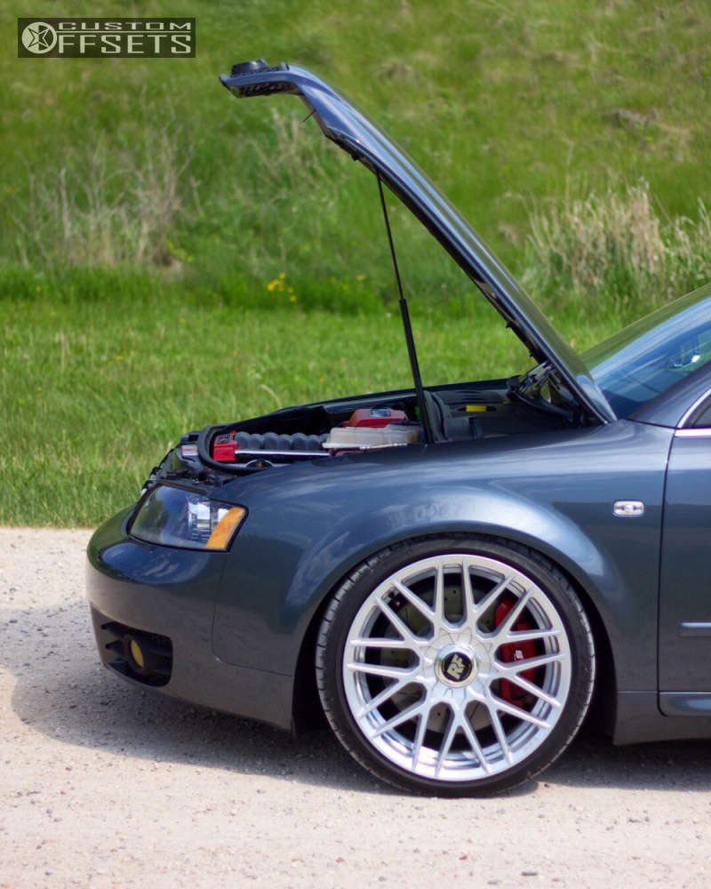 2005 Audi S4 with 19x8.5 35 Rotiform Rse and 255/30R19 Pirelli P-zero ...