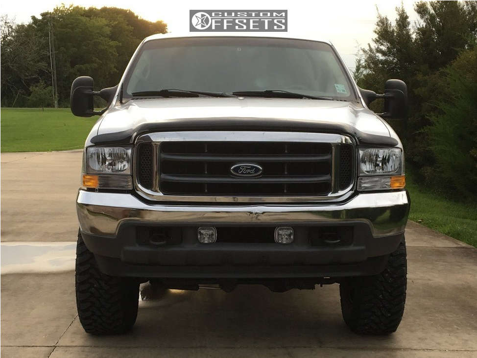 2002 Ford F-250 Super Duty with 18x9 18 Method Mesh and 35/12.5R18 Toyo ...