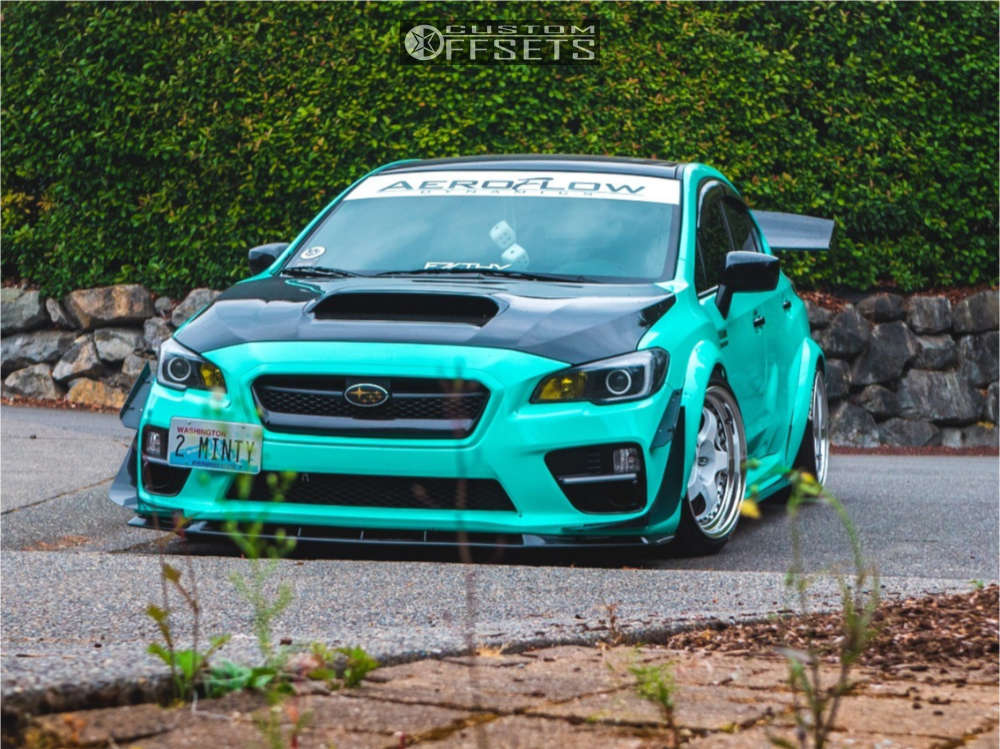2016 Subaru WRX Wheel Offset Nearly Flush Coilovers | 480052 | Custom ...