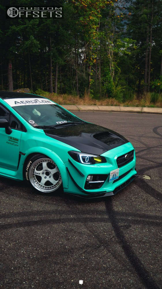 2016 Subaru WRX Wheel Offset Nearly Flush Coilovers | 480052 | Custom ...