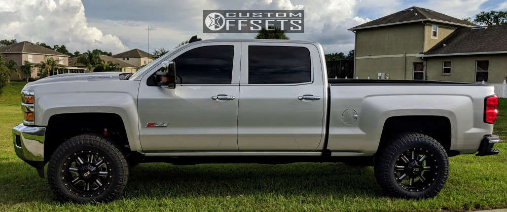 2019 Chevrolet Silverado 3500 HD with 20x9 0 XD Xd838 and 35/11.5R20 ...