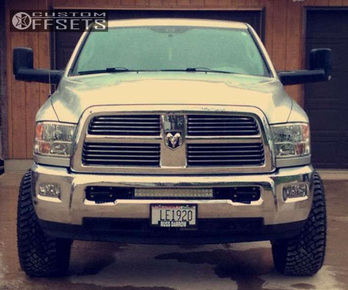 2010 Ram 2500 with 20x12 -44 Fuel Hostage and 33/12.5R20 Atturo Trail ...