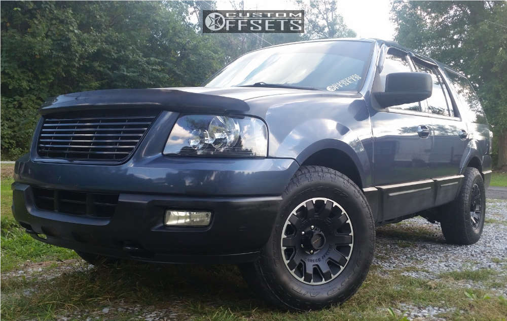 2004 Ford Expedition with 17x8.5 1 Walker Evans Bullet-proof and 285 ...