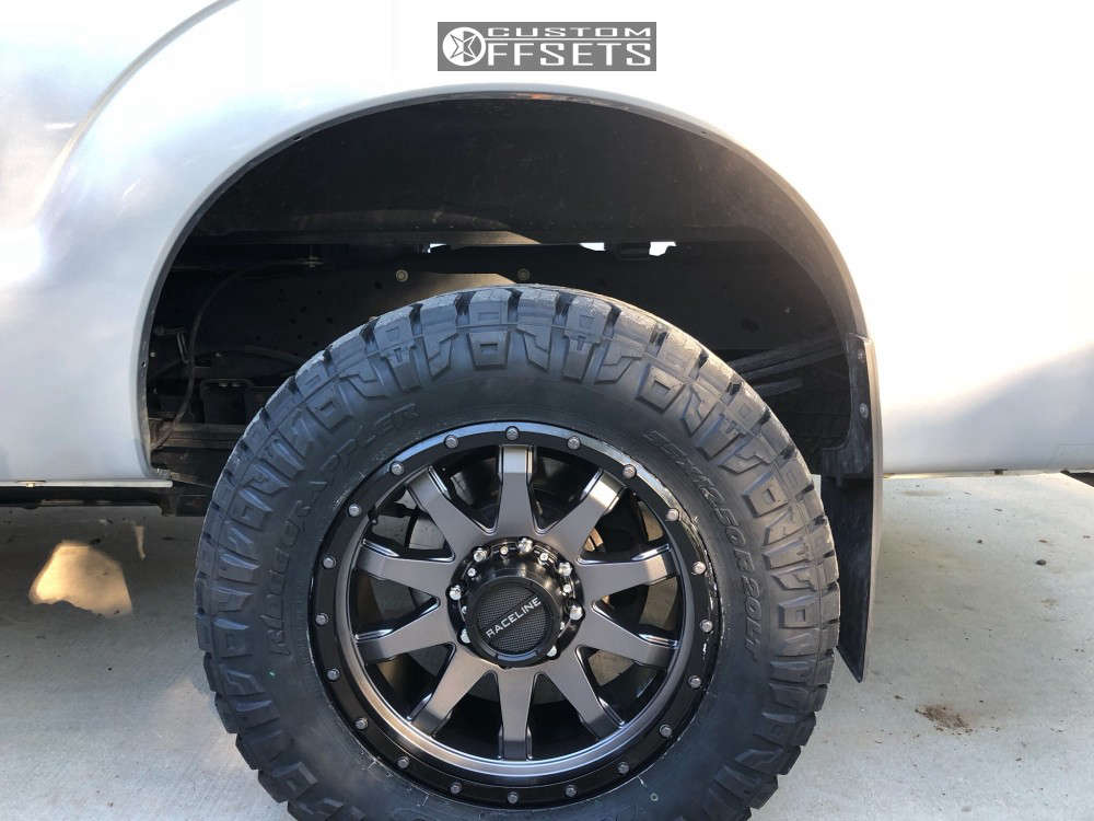 2016 Ford E-250 Super Duty with 20x9 12 Raceline Clutch and 35/12.5R20 ...