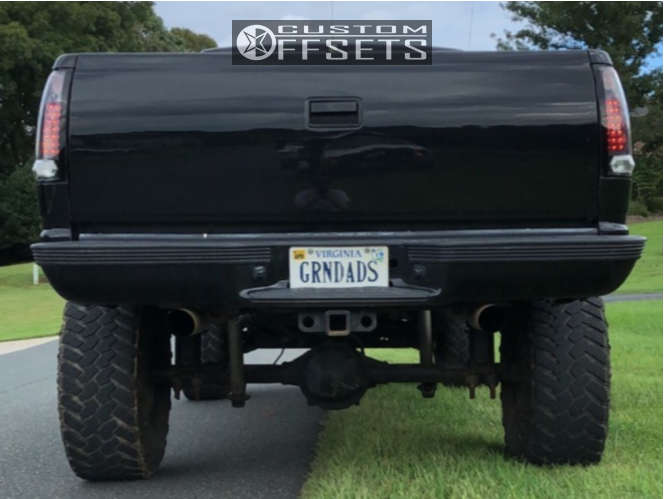 1989 Chevrolet K1500 with 16x10 -25 American Racing Baja and 315/75R16 ...