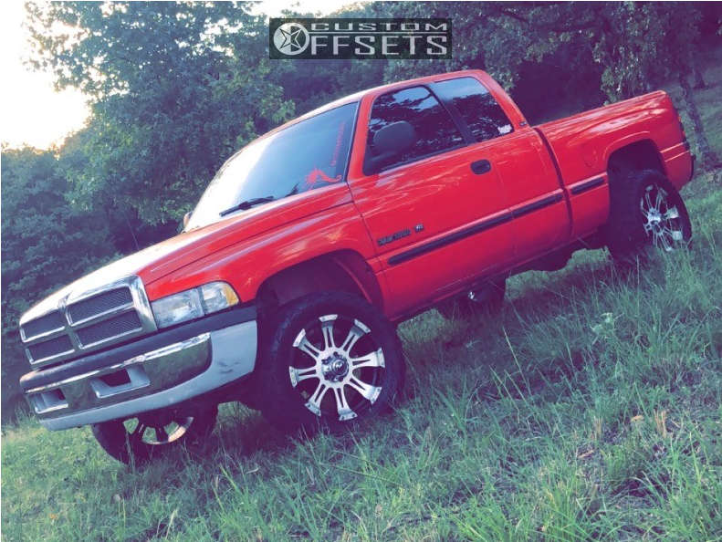1998 Dodge Ram 1500 Wheel Offset Super Aggressive 3"-5" Stock | 483581 ...