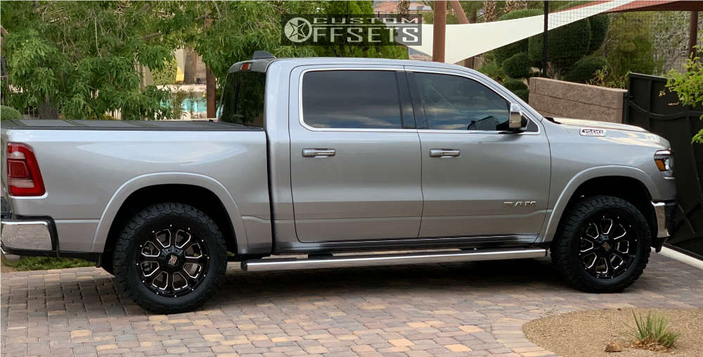 2019 Ram 1500 with 20x9 0 XD Buck and 305/55R20 BFGoodrich All Terrain ...