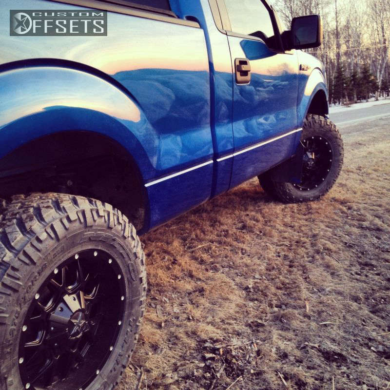 2013 Ford F-150 with 18x9.5 18 Dropstars 645B and 275/70R18 Nitto Trail ...