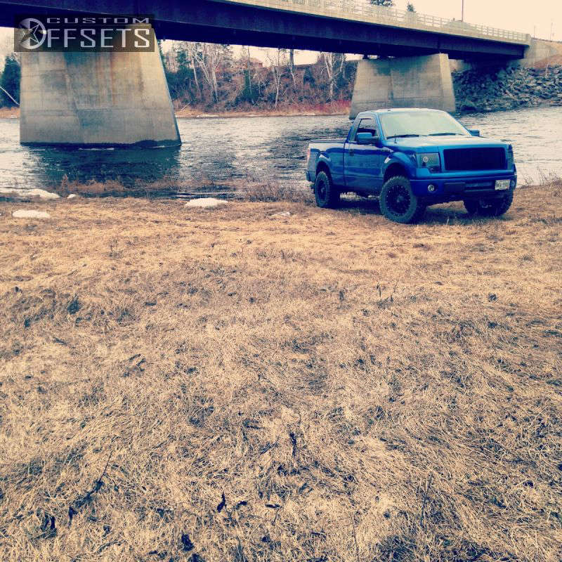 2013 Ford F-150 with 18x9.5 18 Dropstars 645B and 275/70R18 Nitto Trail ...