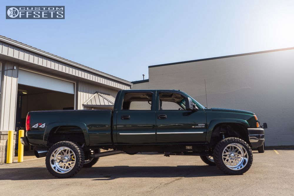 2005 Chevrolet Silverado 2500 HD with 22x14 -73 American Force EVO SS ...