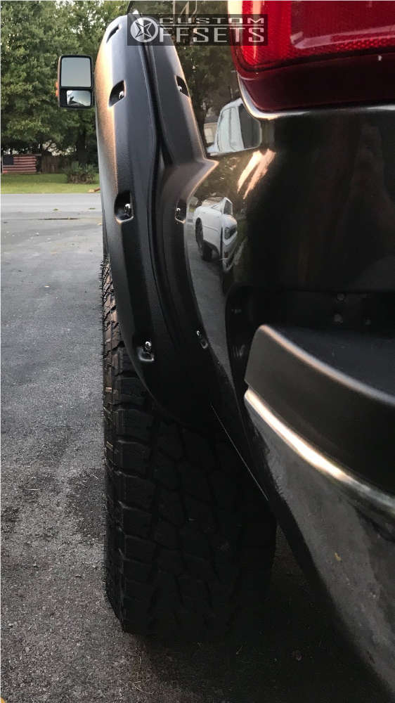 2016 Ford F-250 Super Duty with 17x9 -12 American Racing Baja and 35/12.5R17 Nitto Terra ...