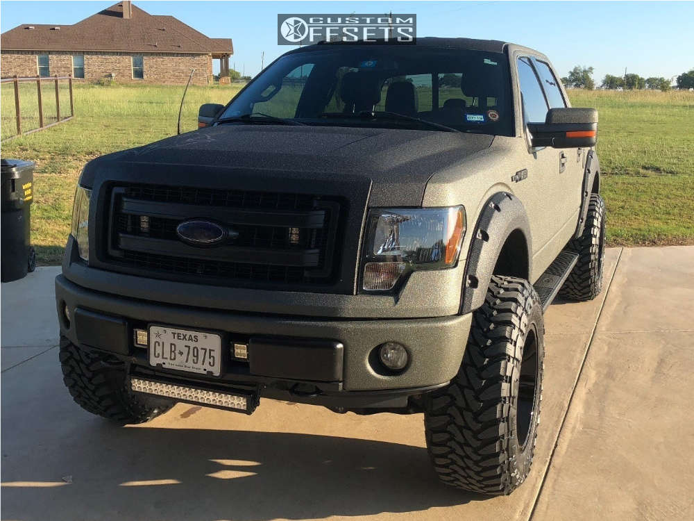 2013 Ford F-150 with 20x12 -44 Fuel Vortex and 37/13.5R20 Toyo Tires ...