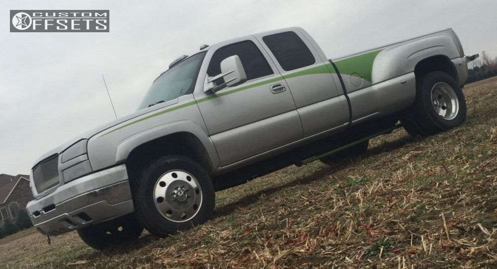 2004 Chevrolet Silverado 3500 with 19x7 141 American Force Classic and ...