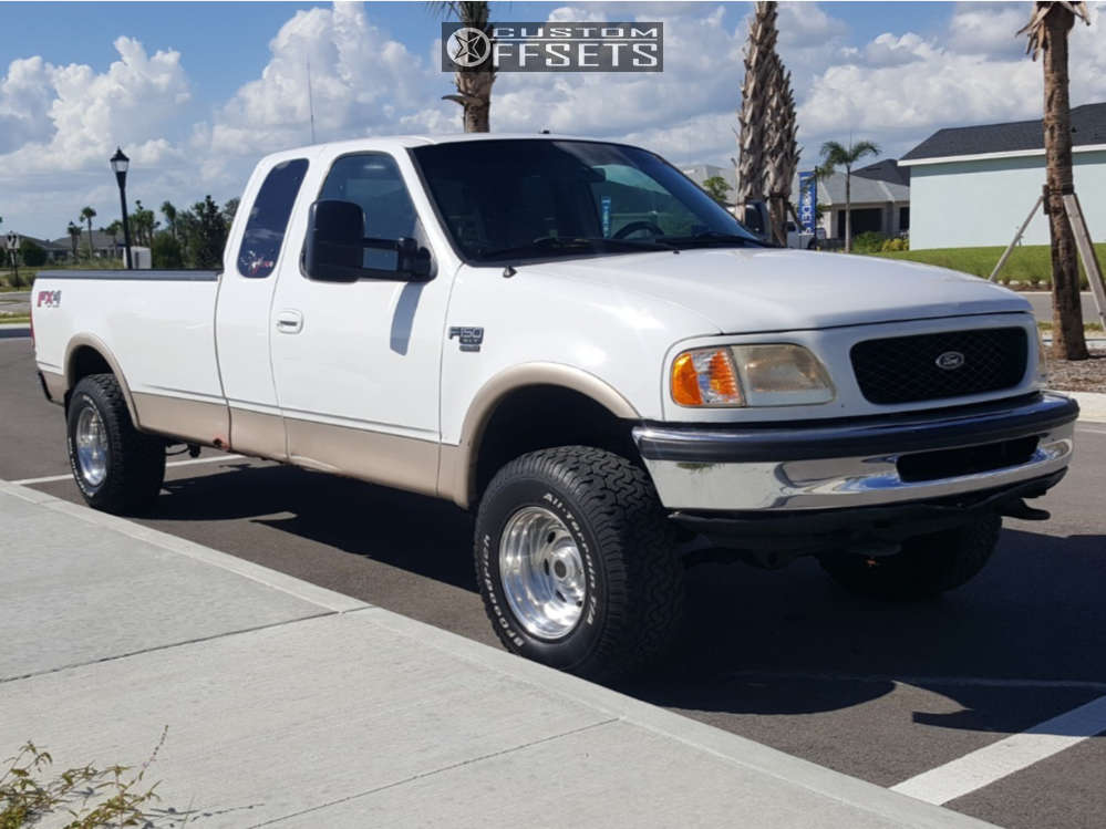 1998 Ford F-150 with 16.5x10 -25 Weld Racing Cyclone and 33/12.5R16.5 ...