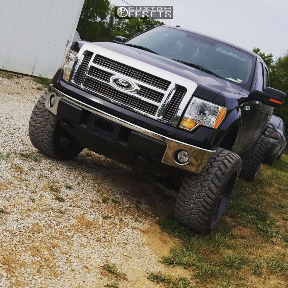 2011 Ford F-150 with 24x14 -76 Dropstars 654bm and 375/40R24 Nitto ...