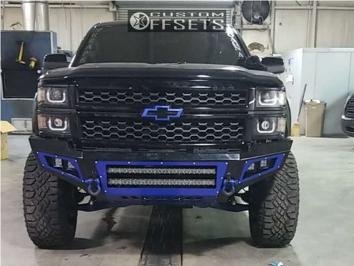 2015 Chevrolet Silverado 1500 Wheel Offset Super Aggressive 3"-5 ...