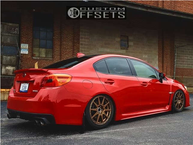 2016 Subaru WRX Tucked Air Suspension | Custom Offsets