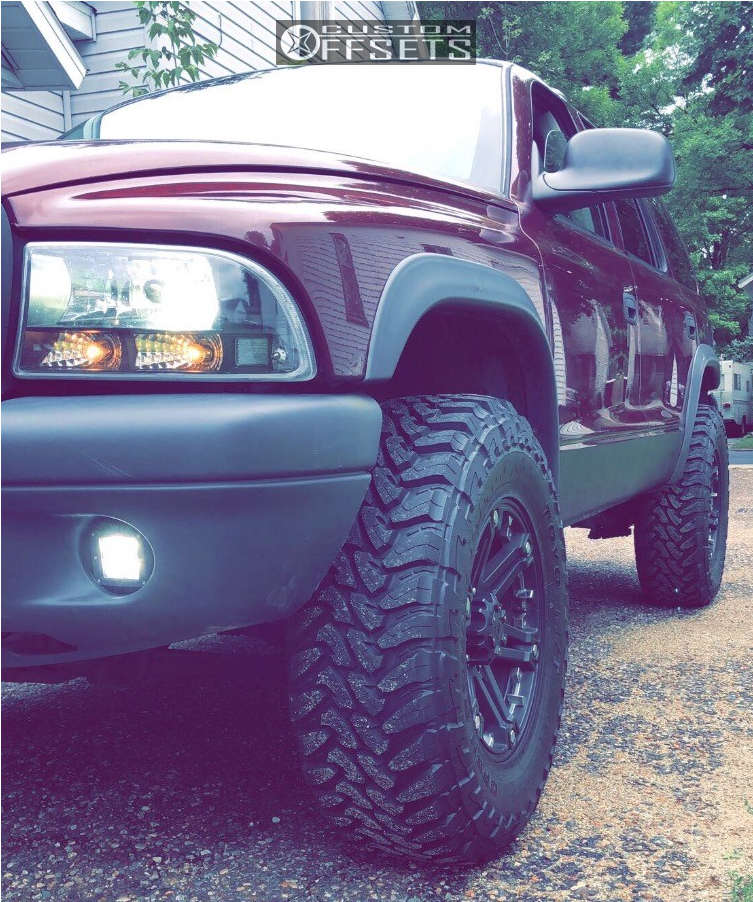 2003 Dodge Durango with 17x8 Tuff T01 and 265/70R17 Toyo Tires Open ...