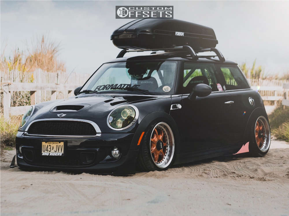 2013 Mini Cooper with 17x8 20 BBS Style 19 and 195/40R17 Kumho Ecsta ...